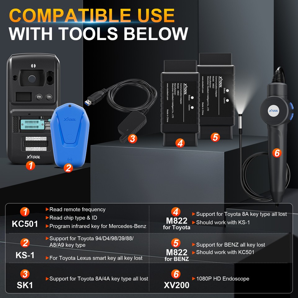 $727 X100 PAD3 Auto Key Programmer Car Diagnostic Scanner IMMO ...