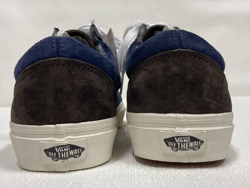 VANS Men 7.5US Vans Old Skool Koei Tea Navy Suede Inside The Us7.5 Us ...