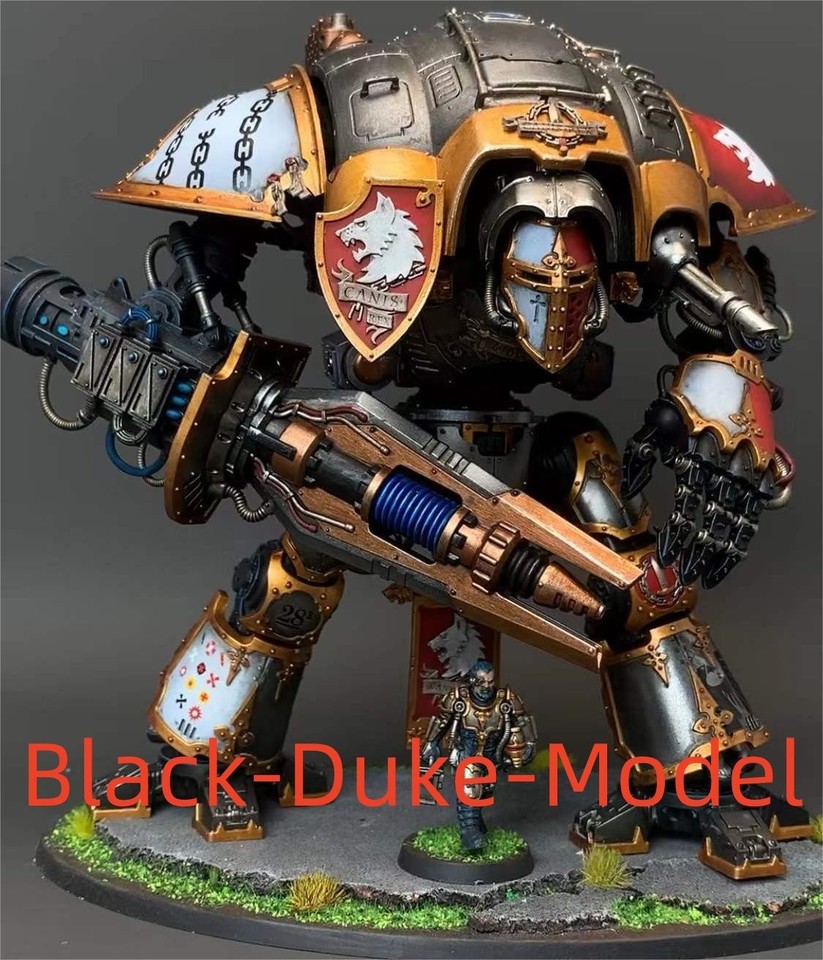 Warhammer 40K Knight Preceptor Imperial Knights Presale Painted Gallery ...