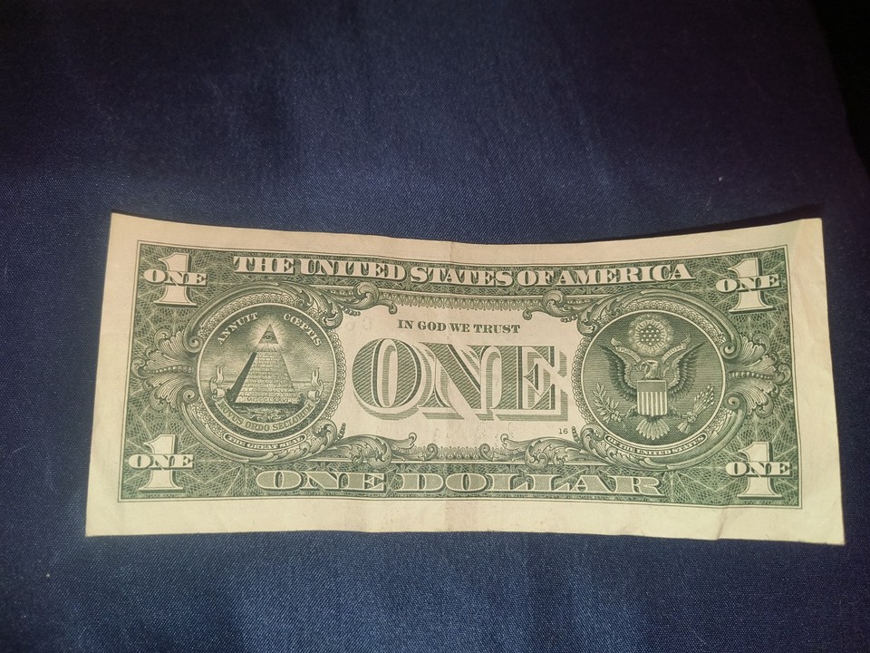 $1 Bill Star Note Error Miss Cut | eBay UK