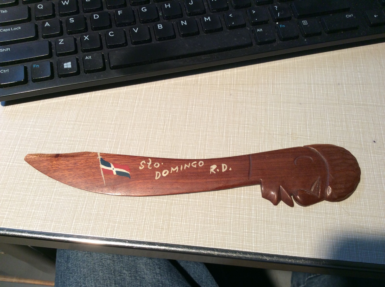 Vintage Santo Domingo Republica Dominicana Dominican Carved Wood Letter ...