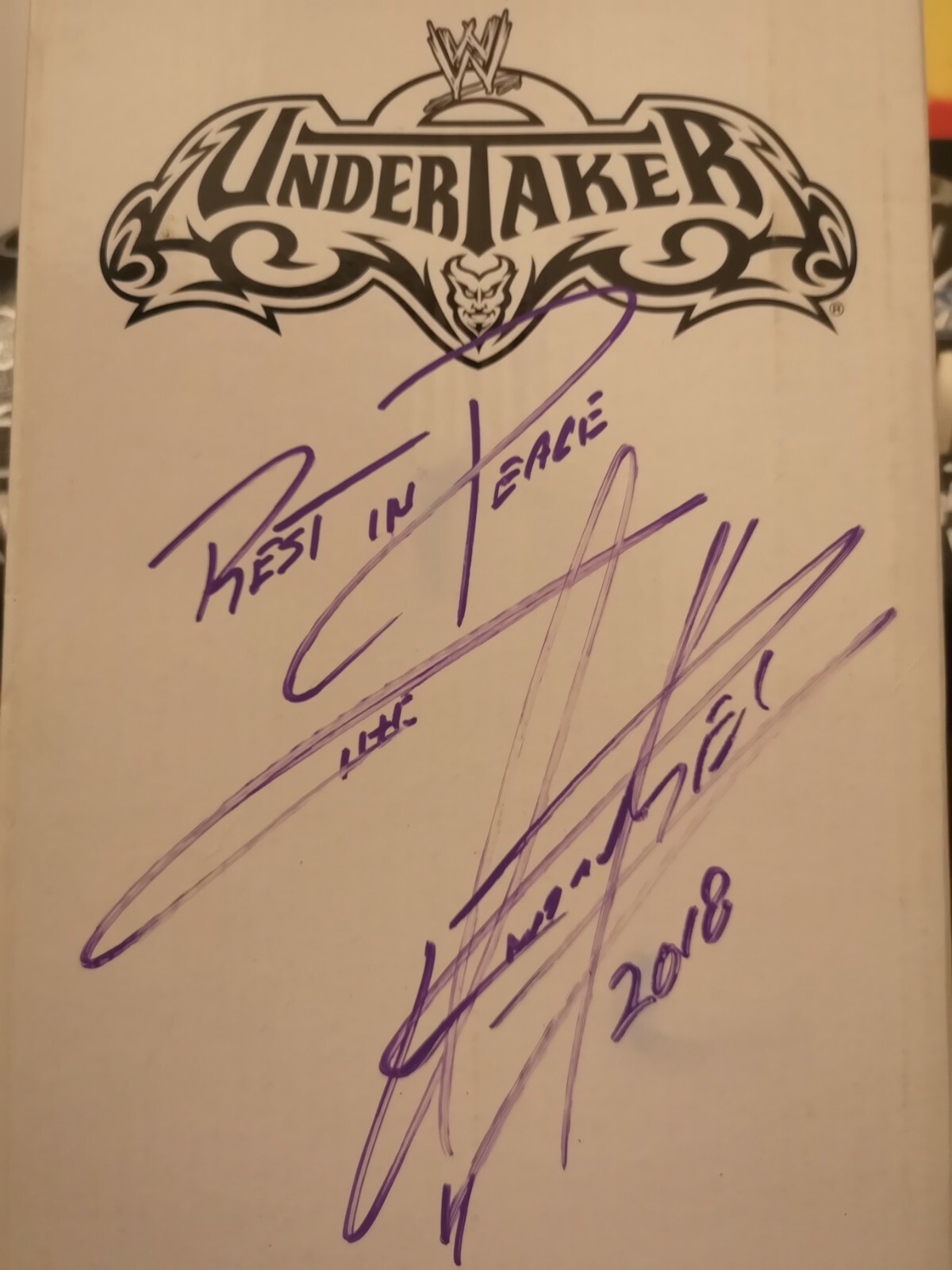 Wwe Undertaker elite sdcc signed | eBay