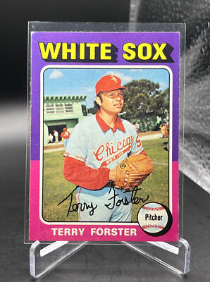 1975 Topps Baseball Card #137 Terry Forster Chicago White Sox EX-NM | eBay