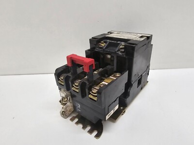GOOD USED! SQUARE D NEMA SIZE 0 110/120V COIL MOTOR STARTER 8536SBO2S ...