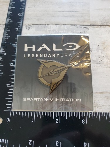HALO Spartan-IV Initiation Pin Badge Loot Crate Exclusive. Official Yd ...