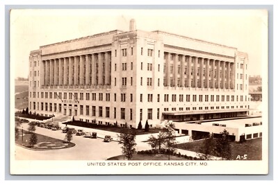 RPPC United States Post Office, Kansas City Missouri MO Postcard | eBay