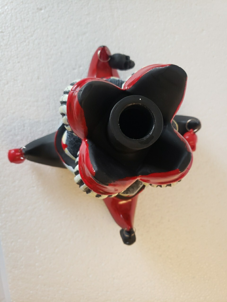 Jester Devil Clown Cane Topper Evil Skull Scary Hallo… - Gem