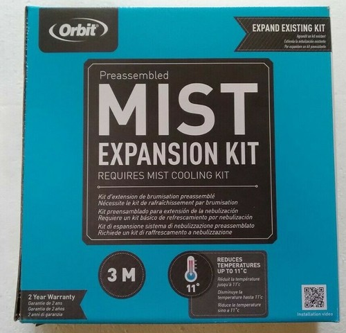 Orbit Preassembled Outdoor Mist Misting Extension Kit 3m Length | eBay ...