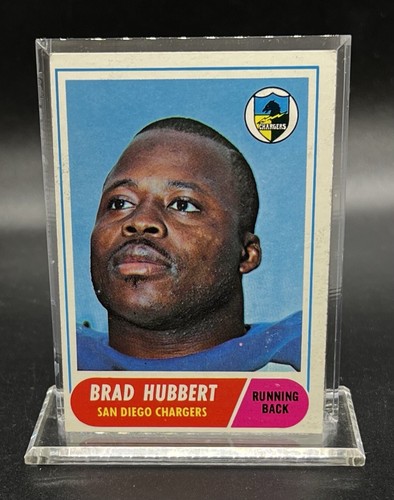 1968 Topps Rookie RC Card #141 Brad Hubbert San Diego Chargers | eBay