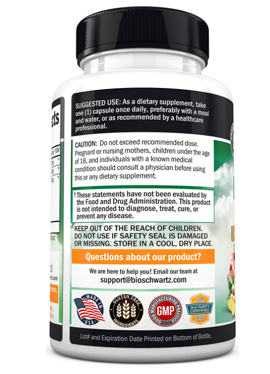 Bio Schwartz Echinacea Complex l 60 Capsules | eBay
