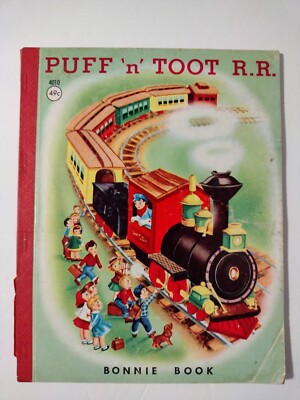Puff n Toot R.R. Illustrated by Elsie Darien Board Book - Bonnie Book ...