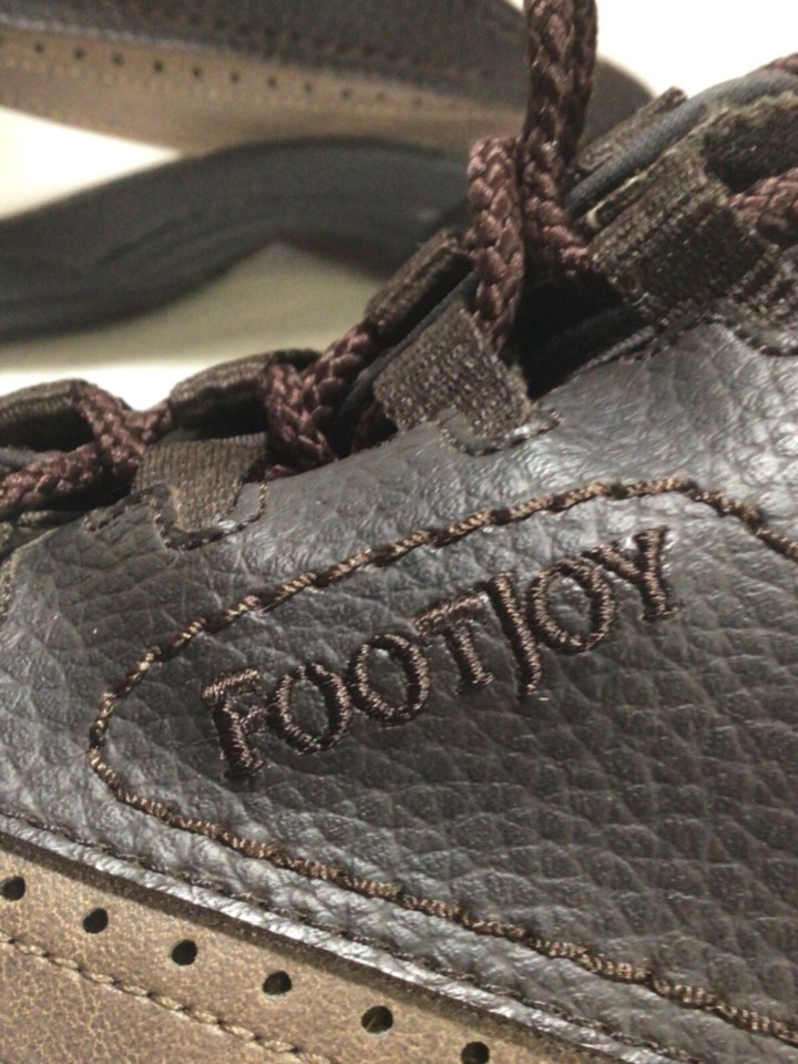 FOOTJOY Men’s Size 13M Golf Shoes White Brown Saddle Oxford 45402 READ ...