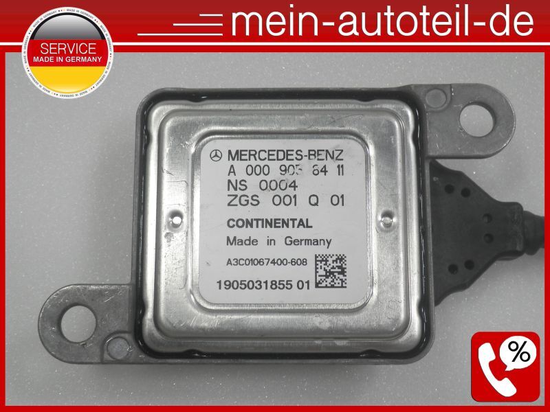 Mercedes Original NOX Sensor Lambdasonde X253 W213 W447 Sprinter W212 ...