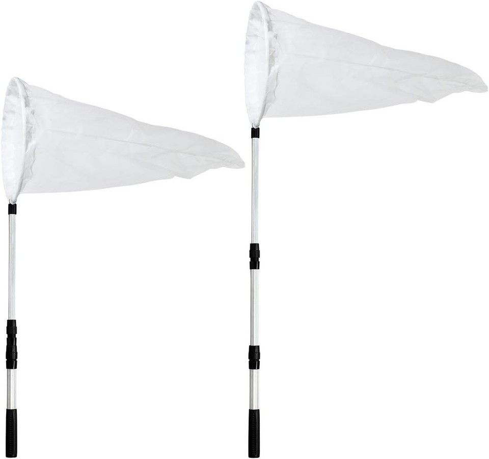 RESTCLOUD Large Insect and Butterfly Net Bug Catching Net Bird Net with ...