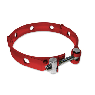 Autotecnica Universal Race Style Aluminium Clamp 63mm Pair Red AC10 ...