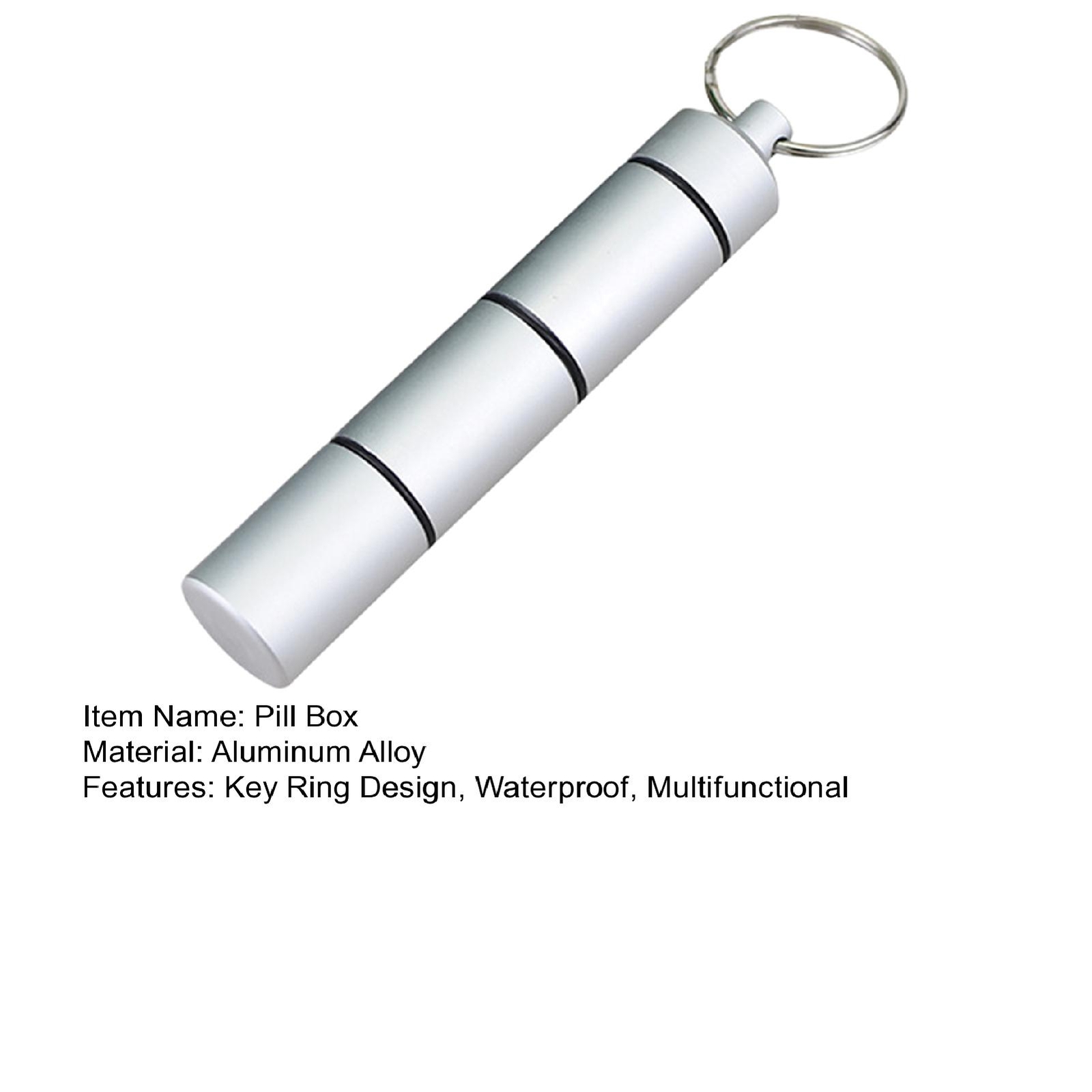 Pill Container Anti-oxidation Space-saving Small Carry-on Candy Pill ...