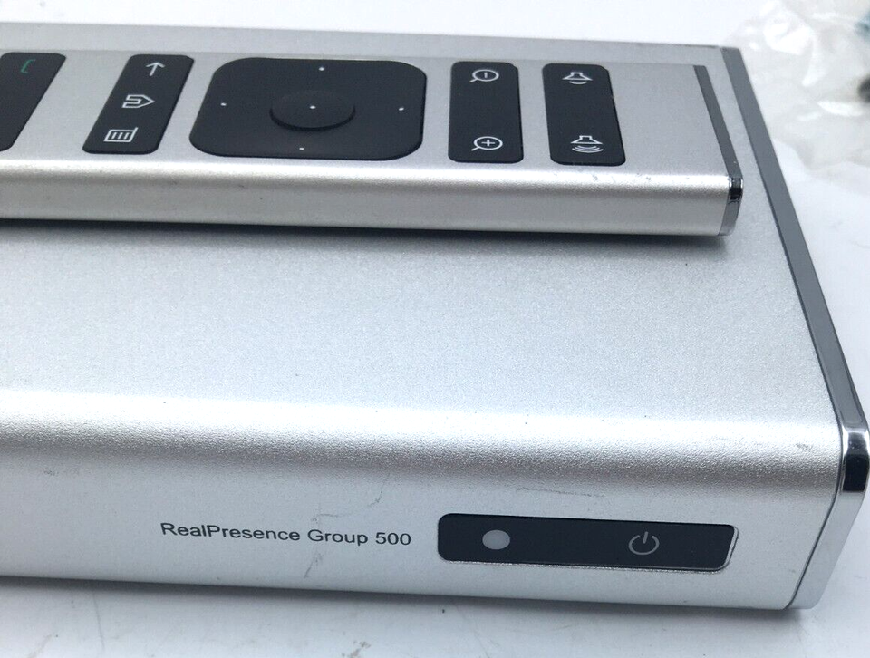 Polycom RealPresence Group 500 Video Conf Equip 2201-61078-001 W Remote ...