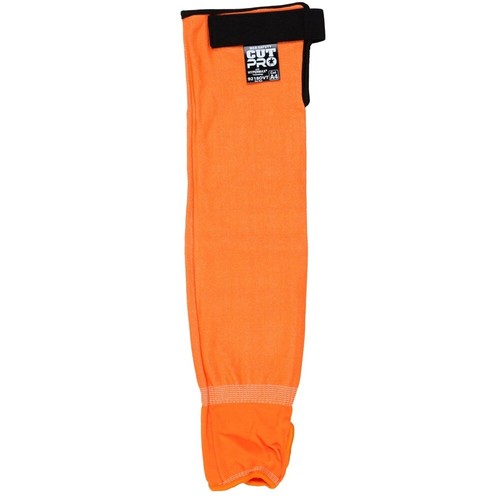 MCR Safety Orange Arm Protective Sleeves Cut Resistant Sleeves Arm ...