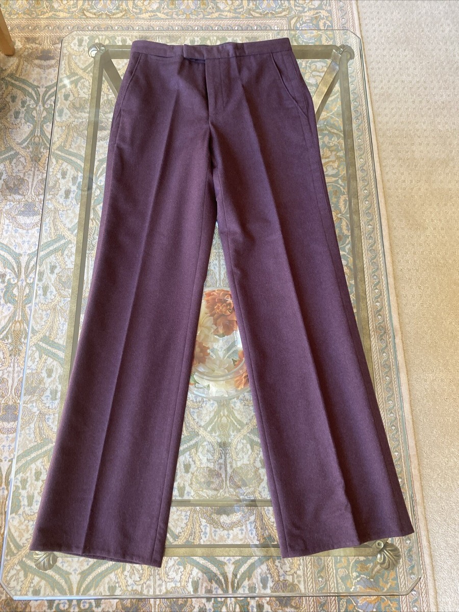 Vintage Banana Republic Tweed Pants Dark Purple Wool Size 8 Vintage Banana Republic Tweed Pants Dark Purple Wool Size 8