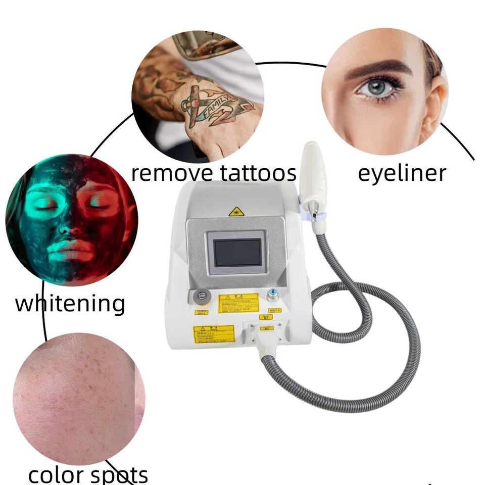 Q Switched ND YAG Laser Picosecond Tattoo Removal Machine For Skin ...