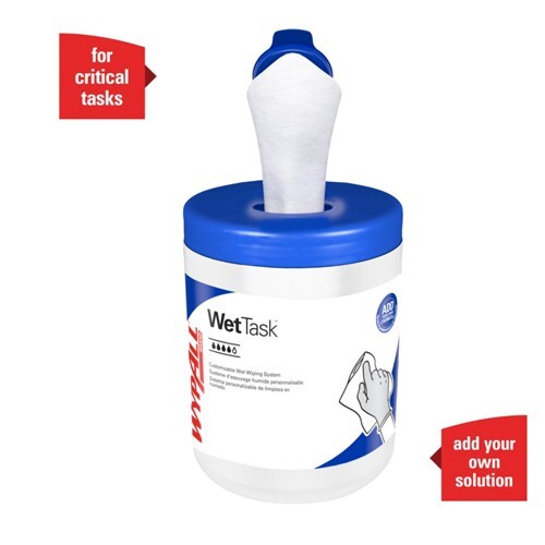 Kimtech 77320 Wipers WetTask System 12 x 12 1/2 White, 35 sheet/roll ...