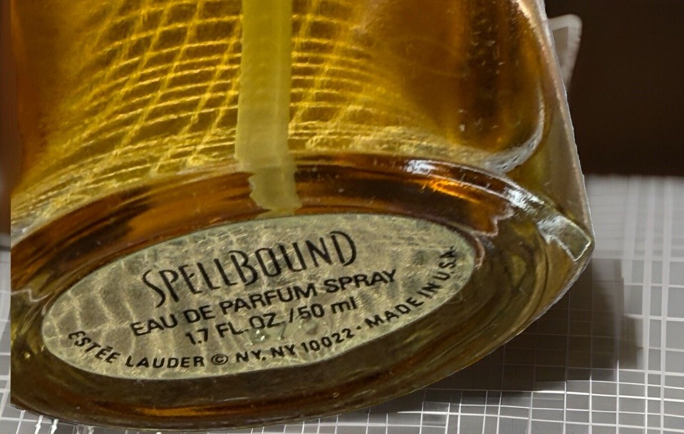 VINTAGE ESTEE LAUDER SPELLBOUND Eau De Perfume 50ML Unused Smells ...