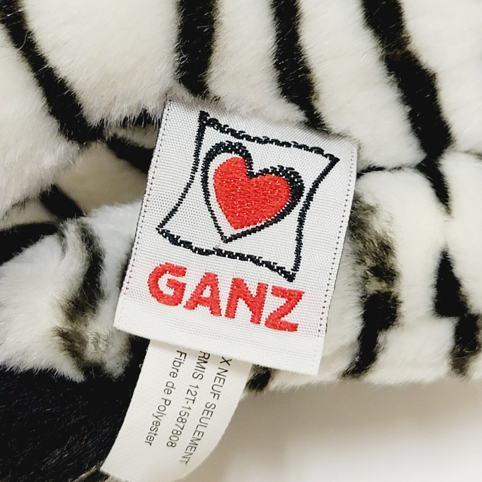 Zebra Plush Stuffed Animal Realistic Toy Cape Mountain Endangered ...