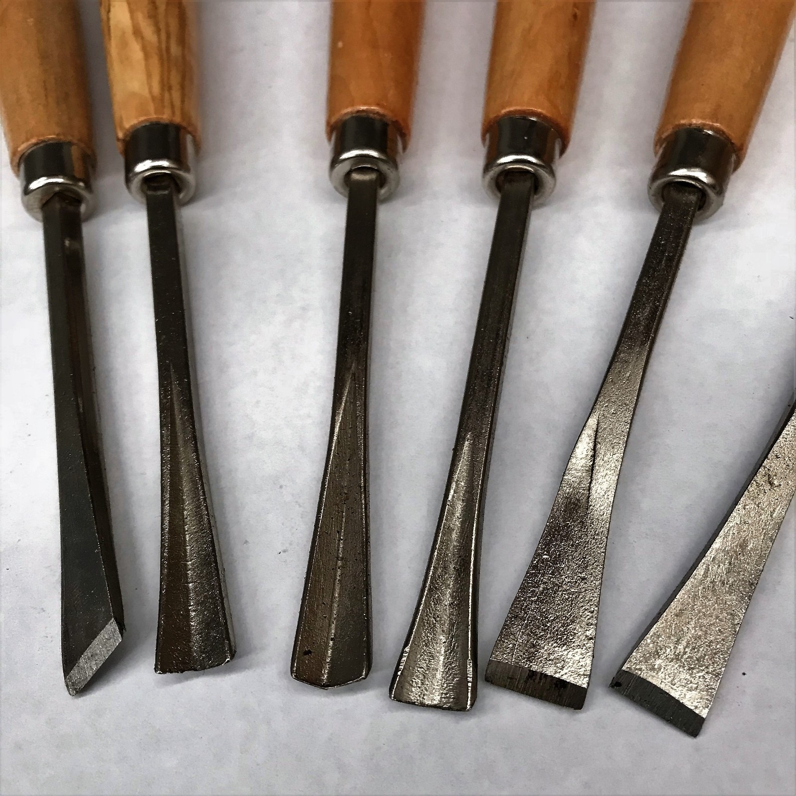 6pc Professional Wood Carving Hand Chisel Tools Woodworking Gouges Kit ...