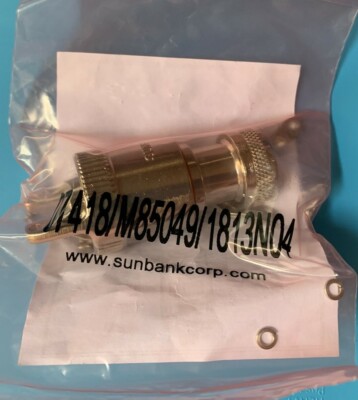 M85049/1813N04 SUNBANK Connector Circular MIL Spec Backshells Backshell ...