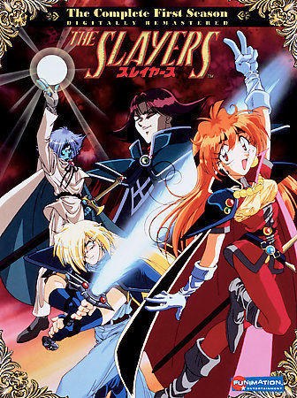 Slayers - The Complete First Season (DVD, 2007, 4-Disc Set, Digipak ...