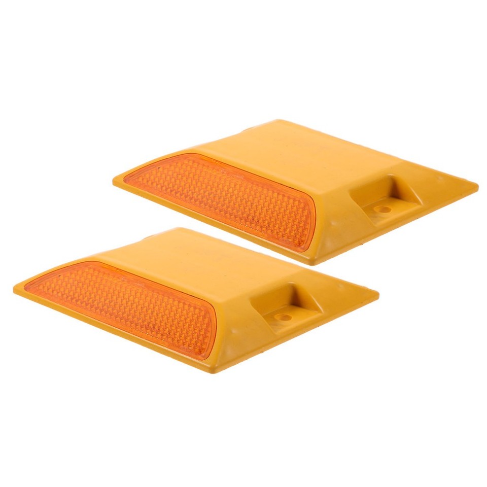 2pcs Road Markers Driveway Stud Marker Reflective for Speed Bumps ...