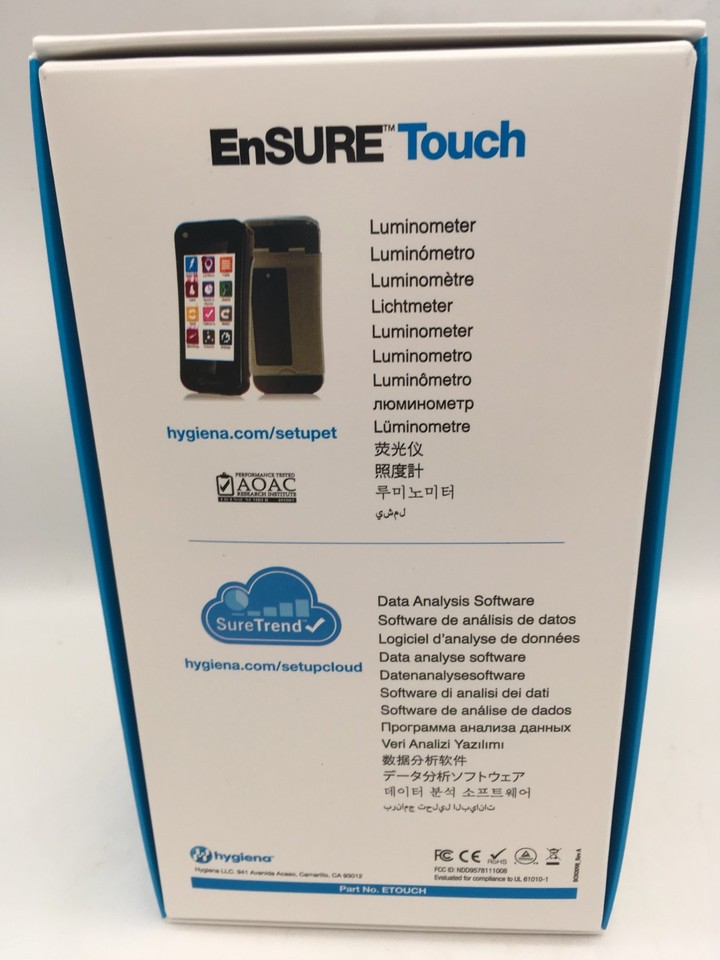 Hygiena EnSURE Touch ATP Luminometer - | eBay