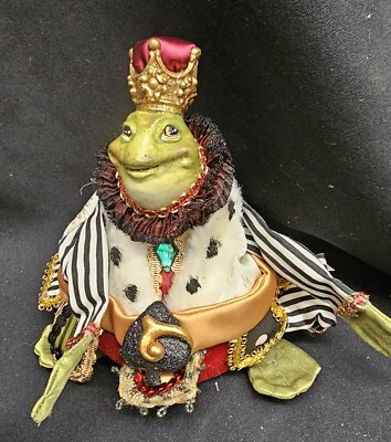 Katherines Collection CLEARANCE: ROYAL KING Frog BEAN BAG RETIRED 2004 ...