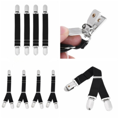 Adjustable Suspender Belts Clips Fasteners Garter Straps Thigh-Highs ...