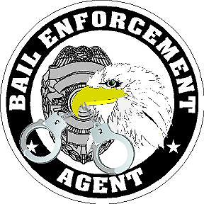 Bail Enforcement Agent Reflective Vinyl Decal Recovery Agent Police ...
