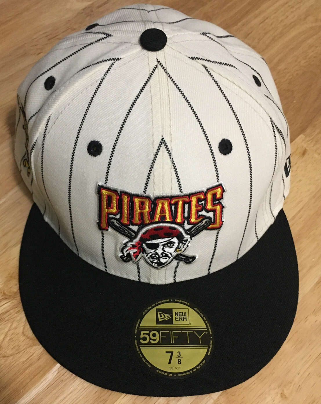 Pittsburgh Pirates All Star Game Hat ‘06 Off White Pinstripe New Era 7 ...
