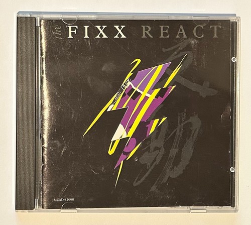 The Fixx - React - Music CD - 1987 - MCA MCAD-42008 - VG | eBay