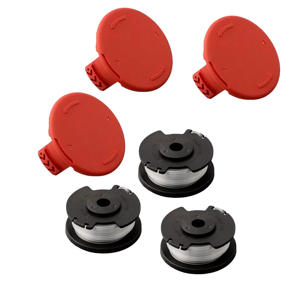 For Hyper Tough Spool Trimmer Line&Cap Cover HT19-401-003-06 HT19-401 ...