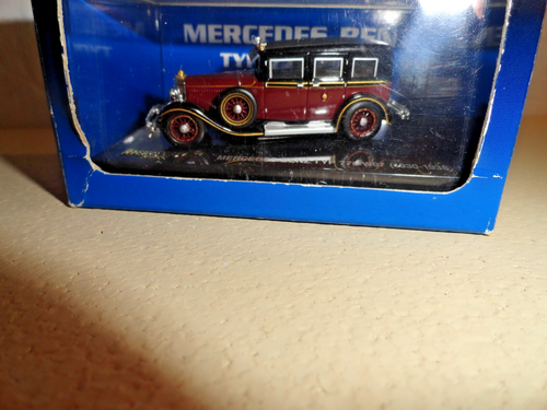 Ricko- HO, Mercedes 770 maroon sedan. (1930-1938) New in Box, HO scale ...