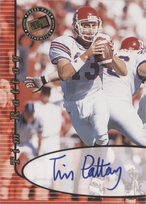 2000 Press Pass - Autographs Tim Rattay (AU, RC) for sale online | eBay