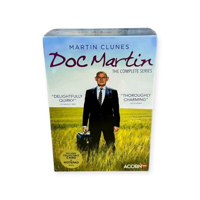 Doc Martin The Complete Series DVD Martin Clunes Acorn TV Series 1-10 ...