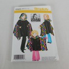 Patty Reed Simplicity 0563 Sewing Pattern Women Girls Fleece Poncho ...