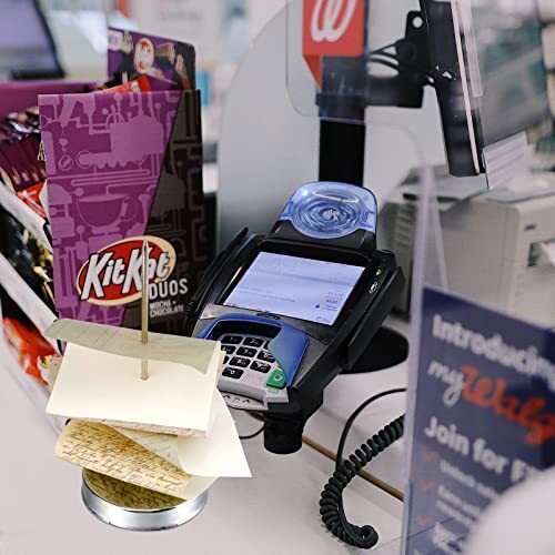 3 Pcs Receipt Holder Spike for Desk Stainless Steel Ticket Stabber for ...