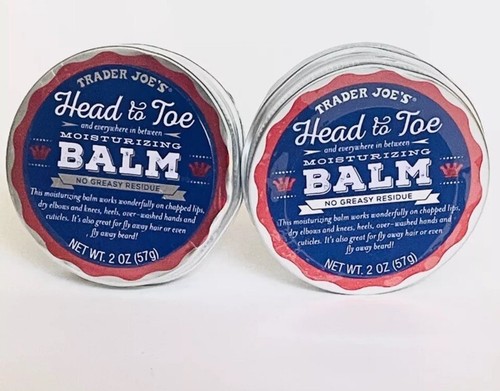 2 Pack Trader Joe's Head To Toe Moisturizing Balm Non-Greasy 2 oz/57 g ...