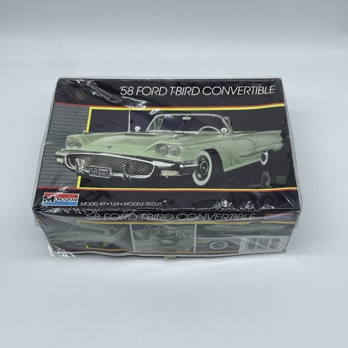 Monogram 1/24 1958 Ford T-Bird Convertible Thunderbird 2759 kit 126100 ...