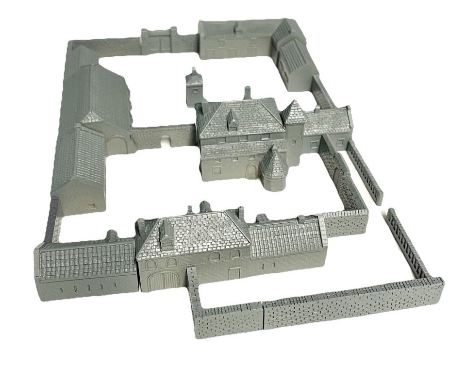 6mm Waterloo wargames Buildings Set - 6mm Wargames Terrain - Waterloo ...