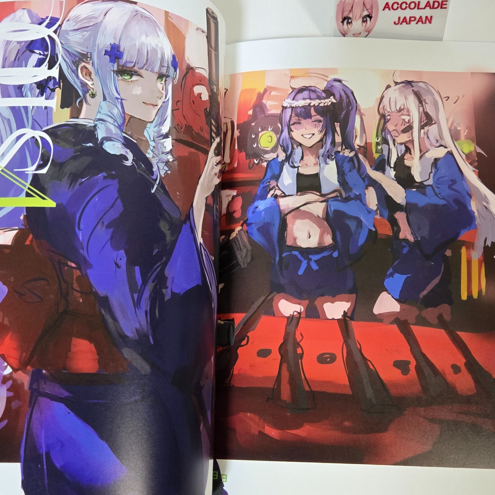 Dolls 4 Girls' Frontline Art Book Denpa Yun-Yun Wosakana B5/40P ...