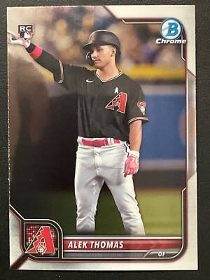 Alek Thomas 2022 Bowman Chrome Rookie Arizona Diamondbacks #76 | eBay