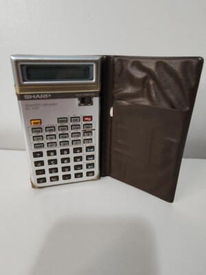 Sharp EL506 Scientific Calculator with Case. Tested And Working. | eBay