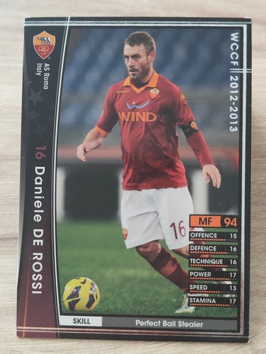 Panini 2012-13 - C179 WCCF refractor - AS Rome - Daniele De Rossi - 184 ...